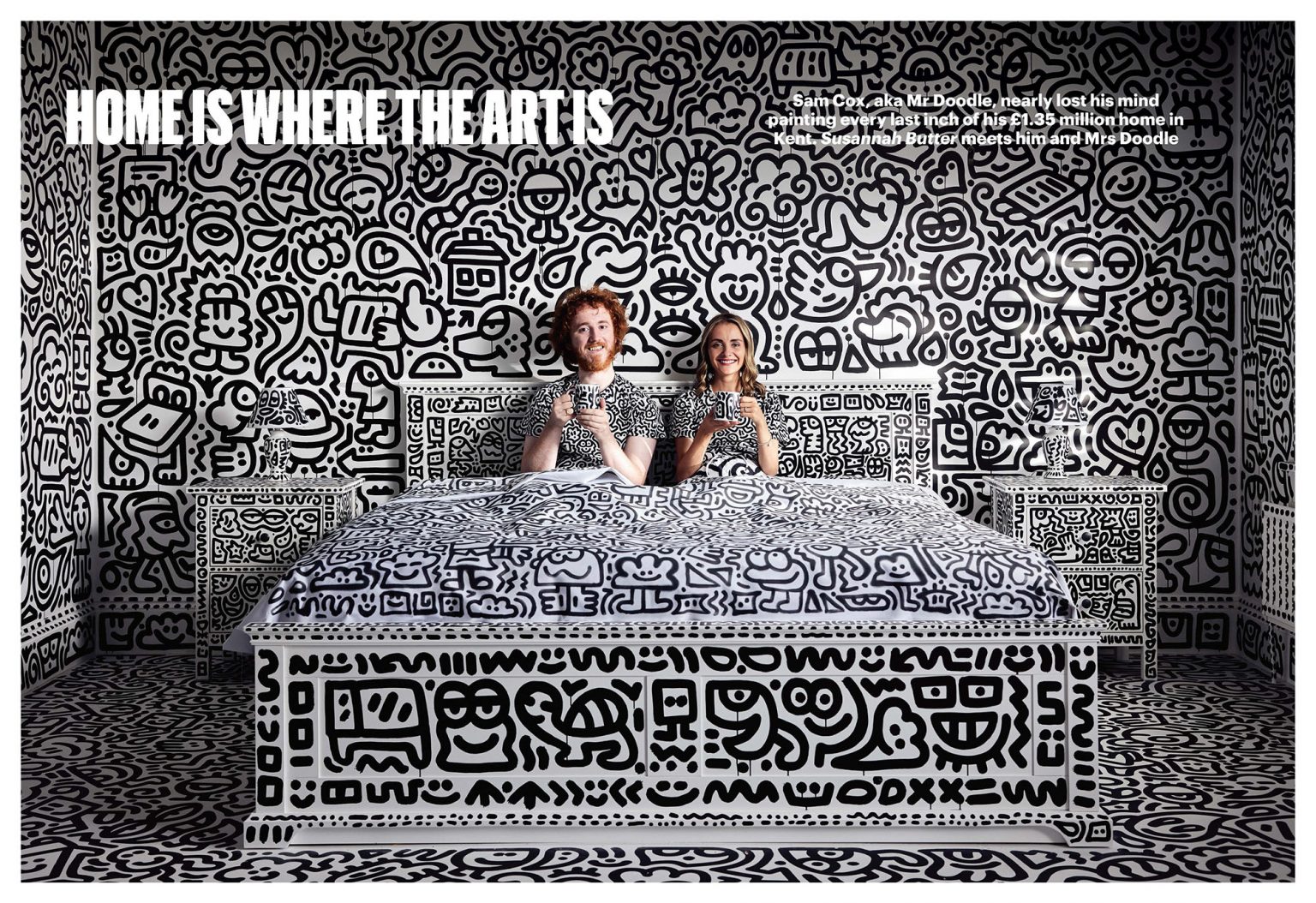 At home with Mr & Mrs Doodle – Alun Callender